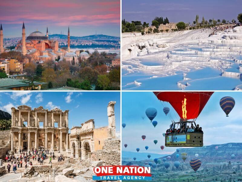 6-Day Istanbul, Pamukkale, Ephesus and Cappadocia Tour with Flights